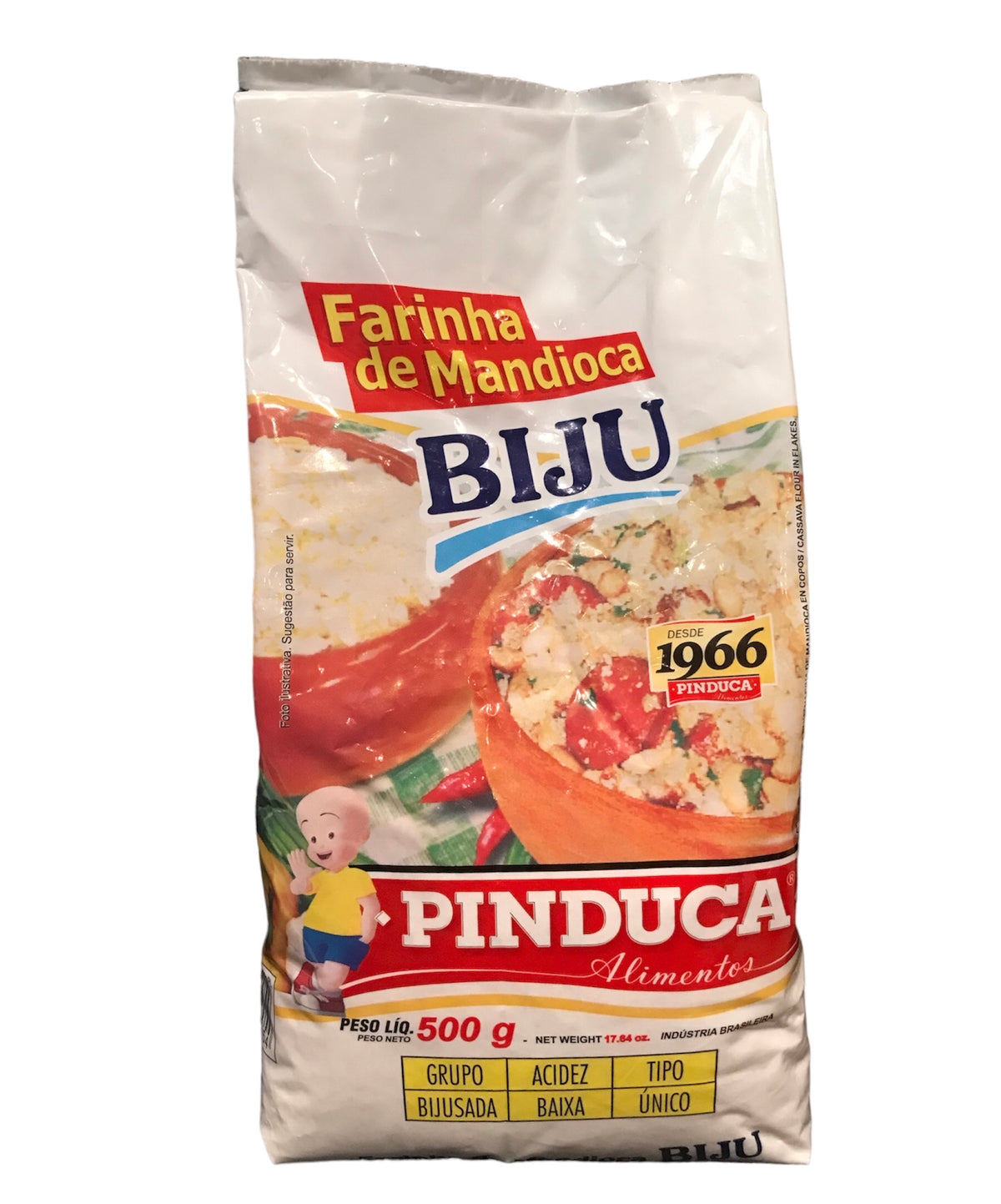 Pinduca Farinha Biju de Mandioca 500g — Hi Brazil Market