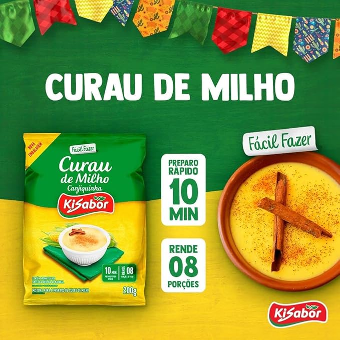 Kisabor Mistura de Curau de Milho 200g — Hi Brazil Market