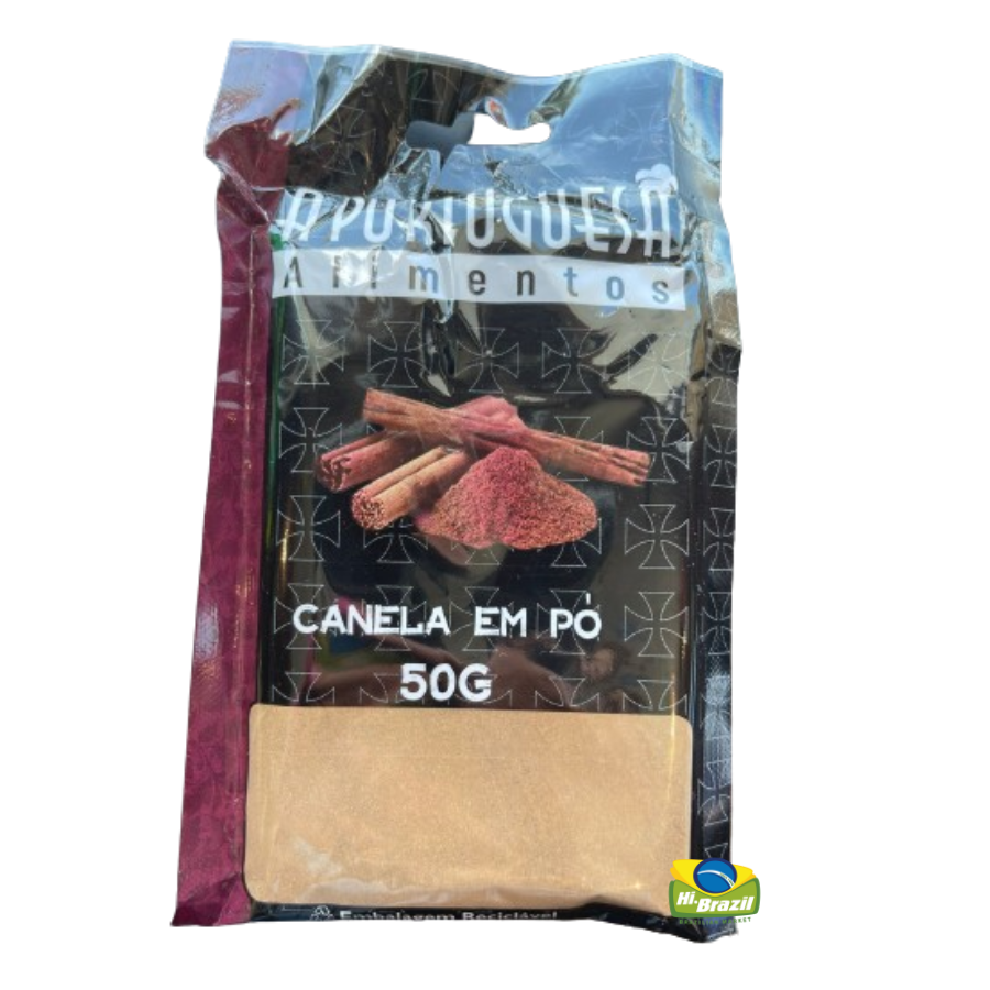 A portuguesa Canela em Po 50g — Hi Brazil Market