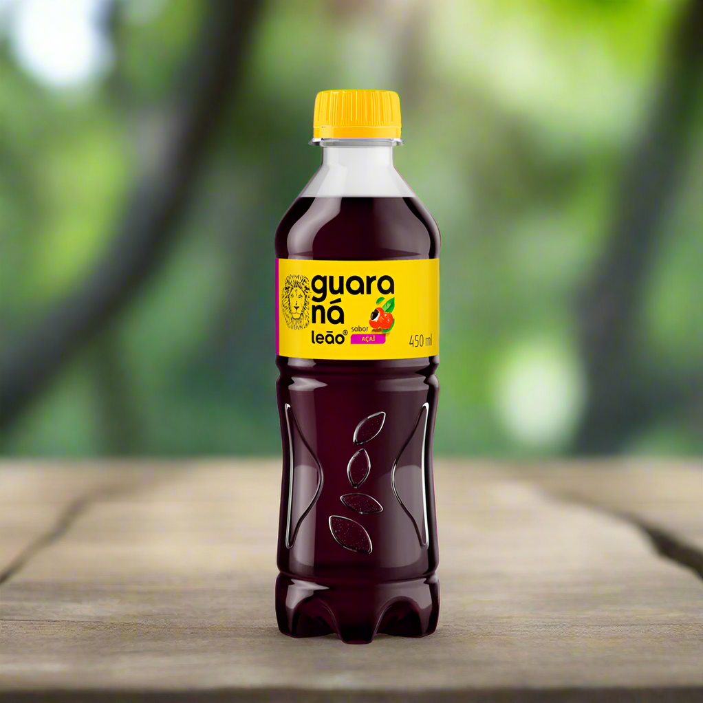 Matte Leao Guarana sabor Acai 450ml — Hi Brazil Market