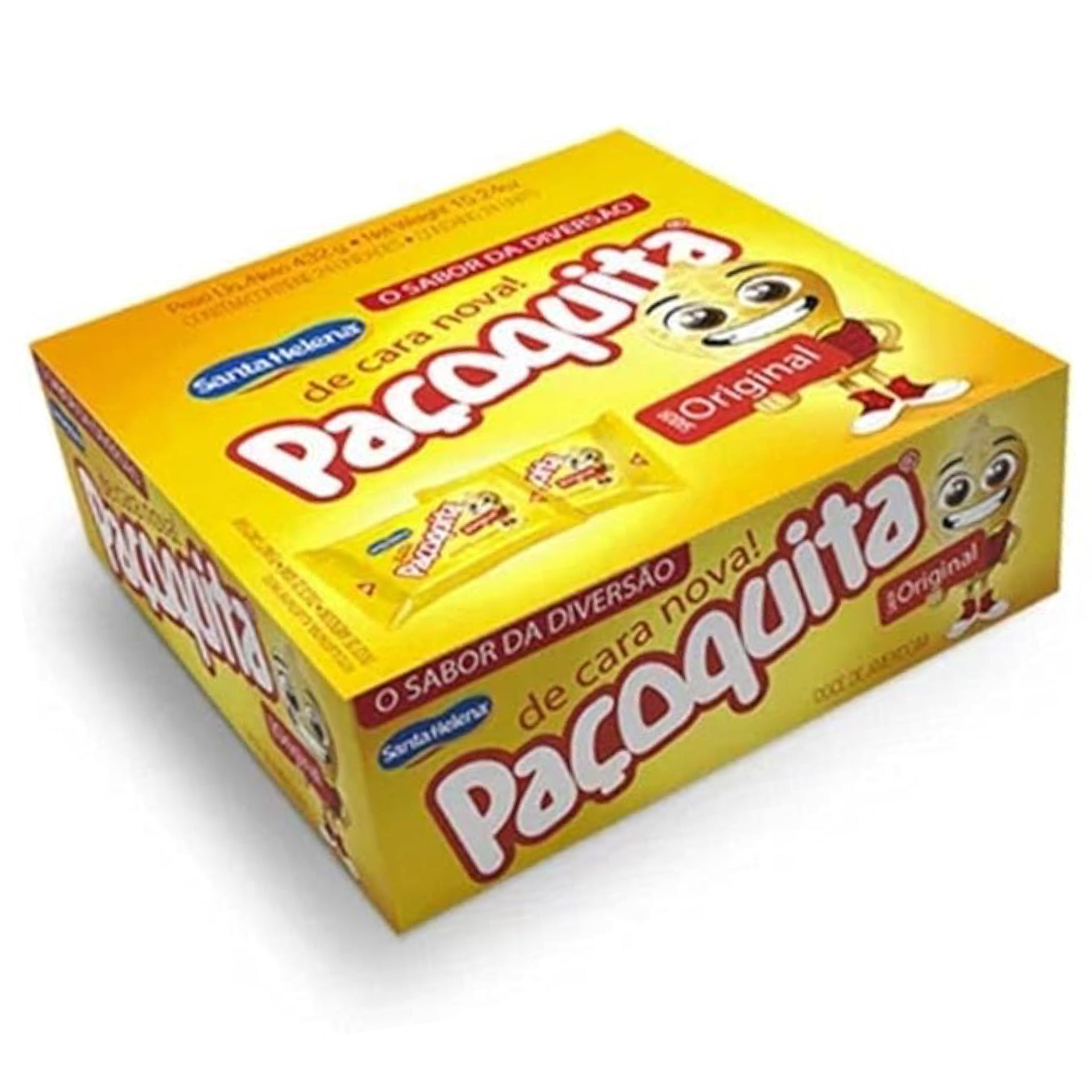 Santa Helena Pacoquita Tablet Pack 24 units 18g each — Hi Brazil Market