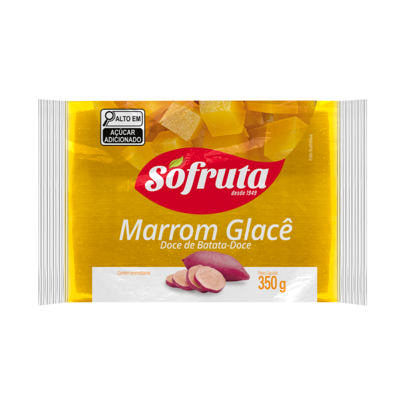 Sofruta Doce de Batata Doce Marrom Glacê 350g — Hi Brazil Market