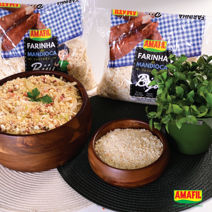 Amafil Farinha de Mandioca Biju 500g — Hi Brazil Market