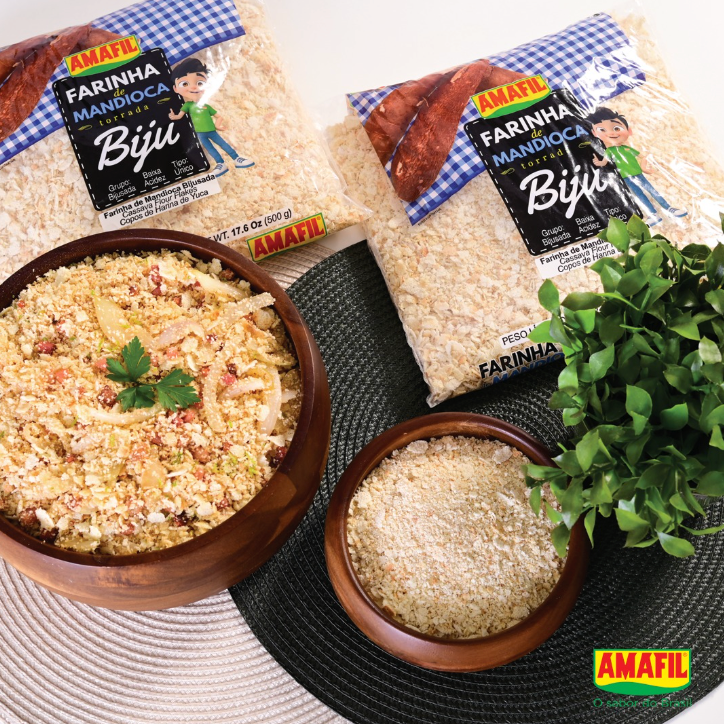 Amafil Farinha de Mandioca Biju 500g — Hi Brazil Market