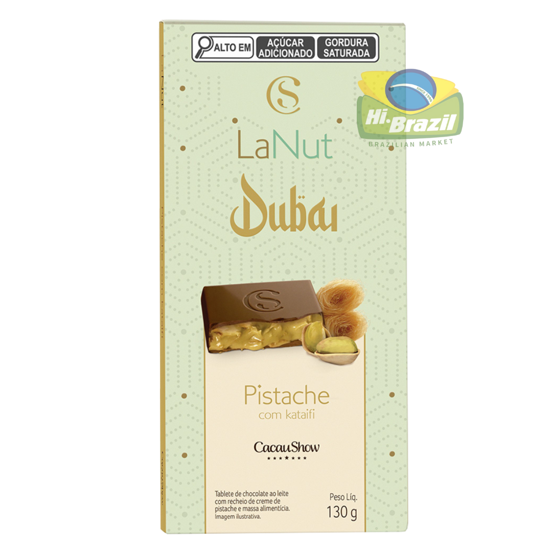 Cocoa Show LaNut Pistachio Dubai 130g — Hi Brazil Market