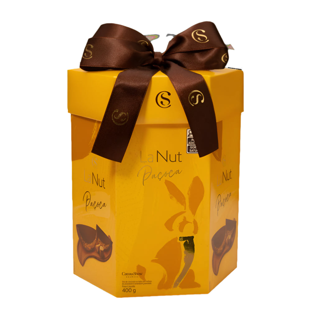 Cacau Show LaNut Pacoca Easter Egg 400g — Hi Brazil Market