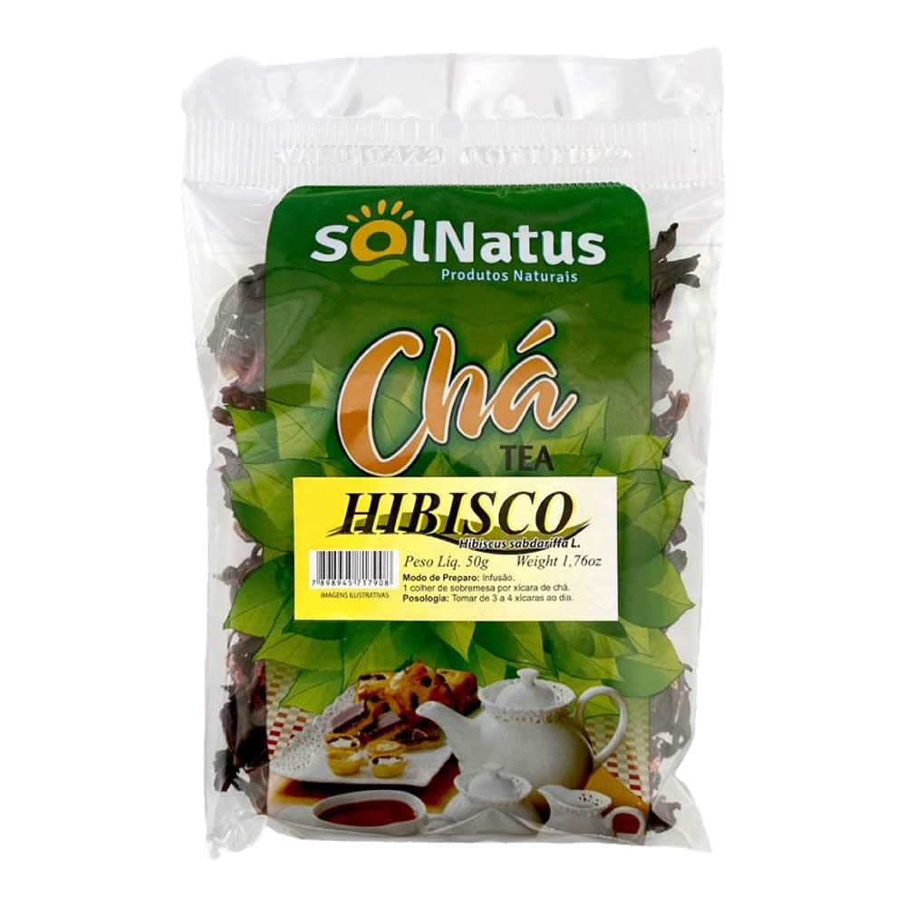 SolNatus Cha Hibisco 50g — Hi Brazil Market