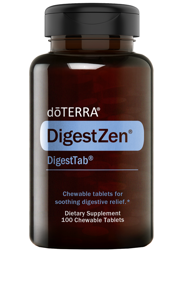 doTerra DigestZen DigestTab Dietary Supplement 100 chewable tablets ...