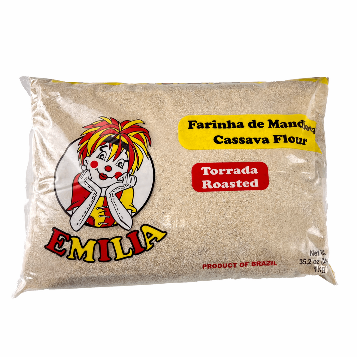Emilia Toasted Cassava Flour 1kg — Hi Brazil Market