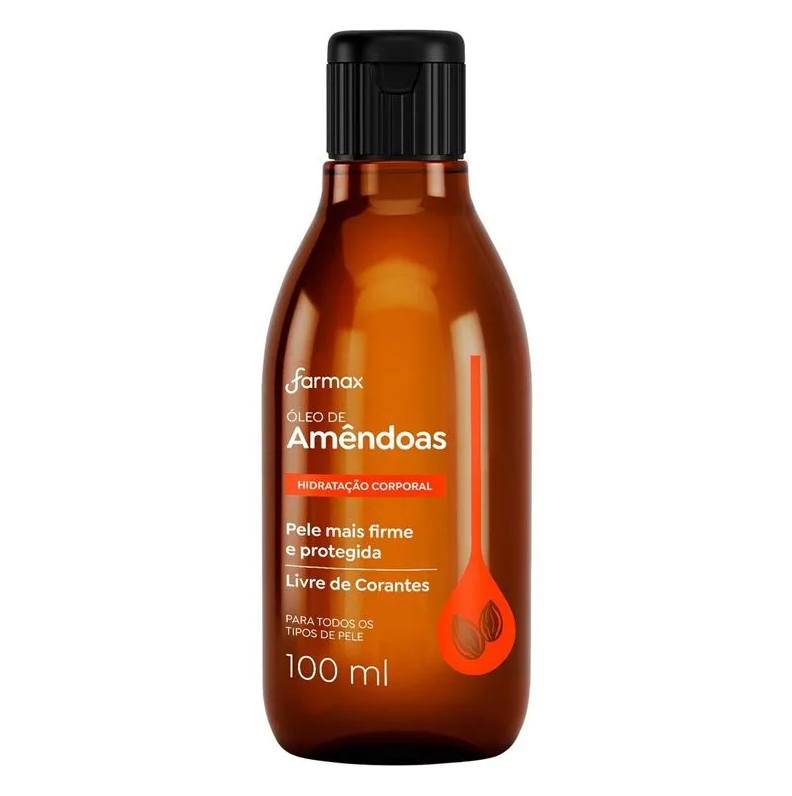 Farmax Almond Hair and Body Oil 100 ml — Hi Brazil Market