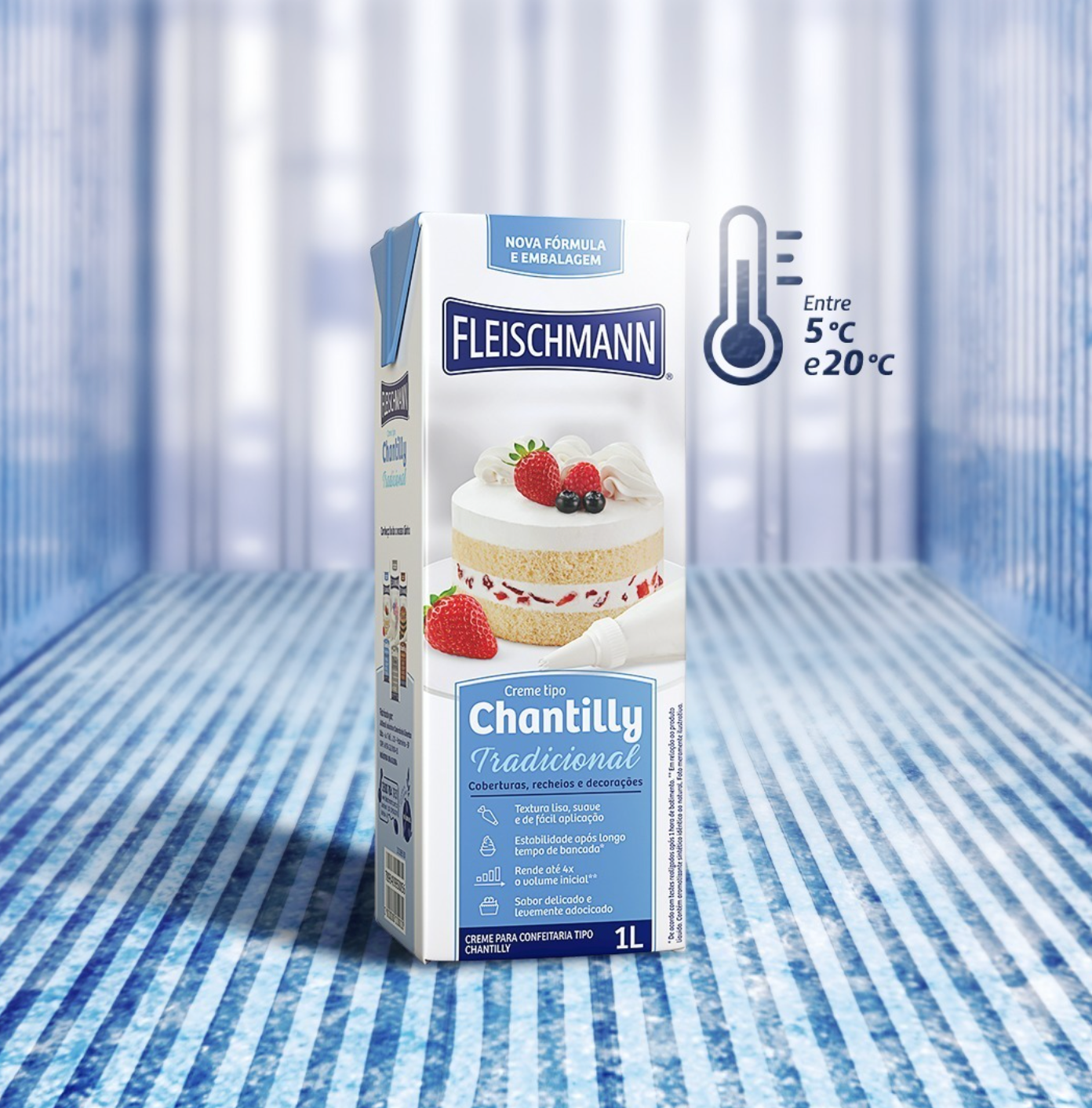 Fleischmann Chantilly Tradicional 1L — Hi Brazil Market
