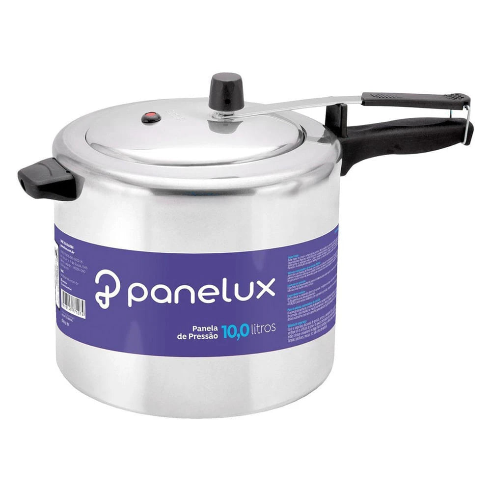 Panelux Polished Pressure Cooker 10 liters — Hi Brazil Market
