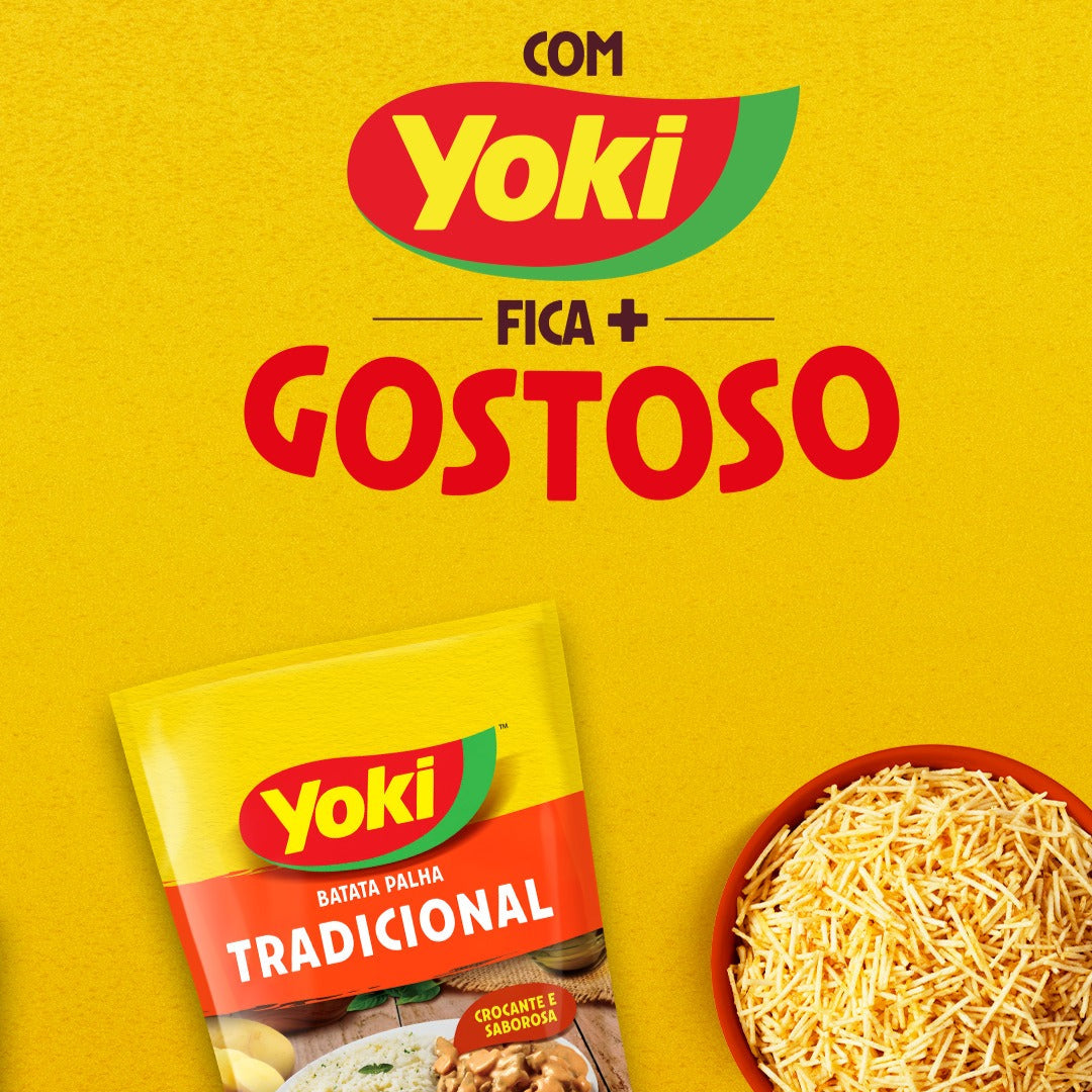 Yoki Batata Palha Tradicional 105g - Shoestring Potato Sticks Traditio ...