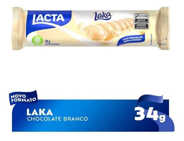 Lacta Laka 1 unidade 34g — Hi Brazil Market
