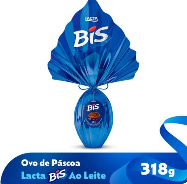 Lacta Ovo de Pascoa Bis 305g — Hi Brazil Market