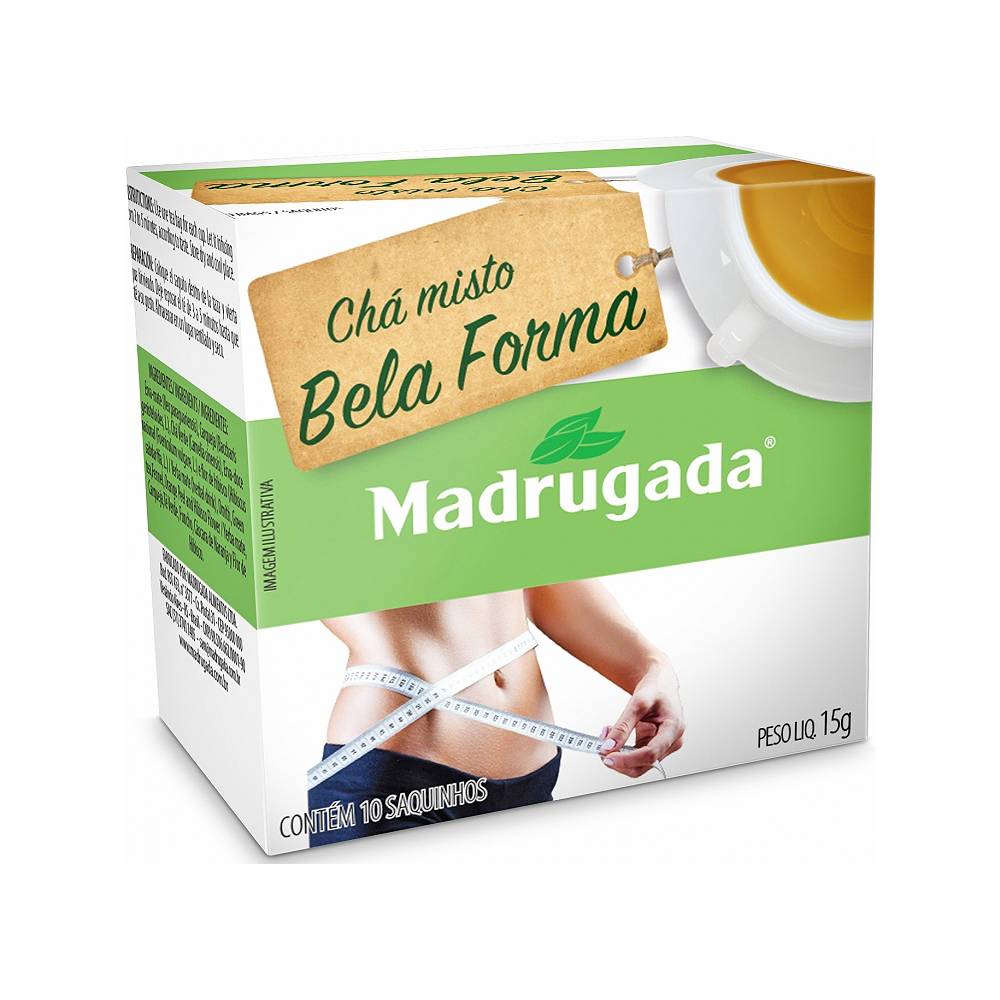 Madrugada Tea Bela Forma 10 bags - 15g — Hi Brazil Market
